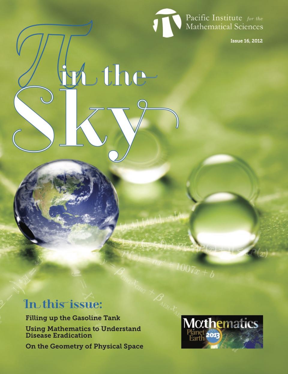 Pi in the Sky 16 | PIMS - Pacific Institute for the Mathematical Sciences